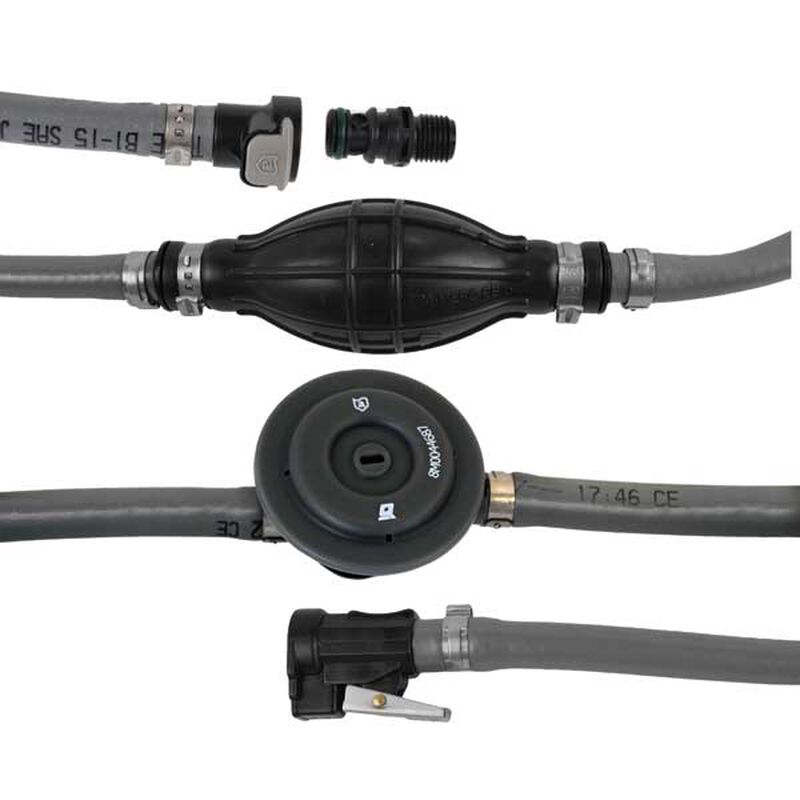 WEST MARINE OMC/Johnson/Evinrude O/B Platinum Fuel Line Assembly, Quick ...