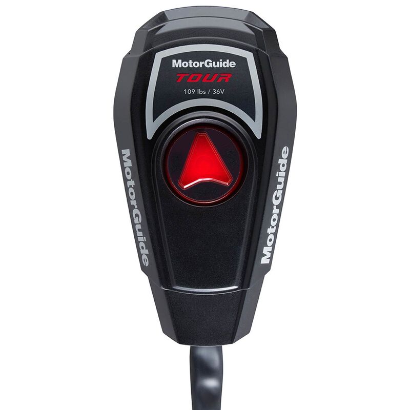 MOTORGUIDE Tour Freshwater Bow-Mount Trolling Motor with HD+ Universal Sonar, 45" Shaft, 109 lb ...