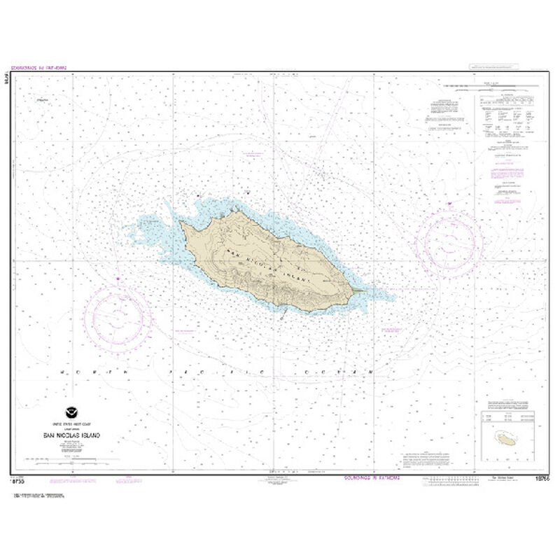 San Nicolas Island Map