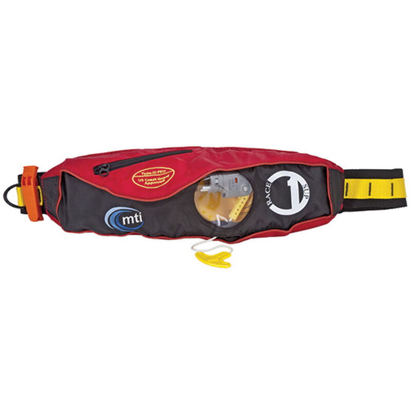 MTI ADVENTUREWEAR Fluid 2.0 Inflatable Life Jacket Belt Pack | West Marine