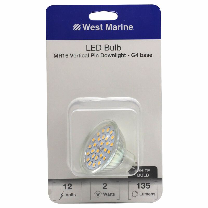 WEST MARINE MR16 Vertical Pin Downlight G4 Base LED Bulb | West Marine