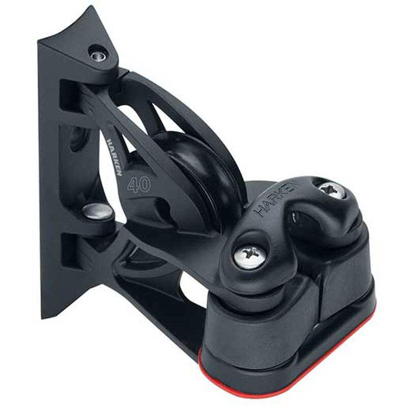 HARKEN 40mm Pivoting Lead Block with Carbo-Cam® cleat | West Marine