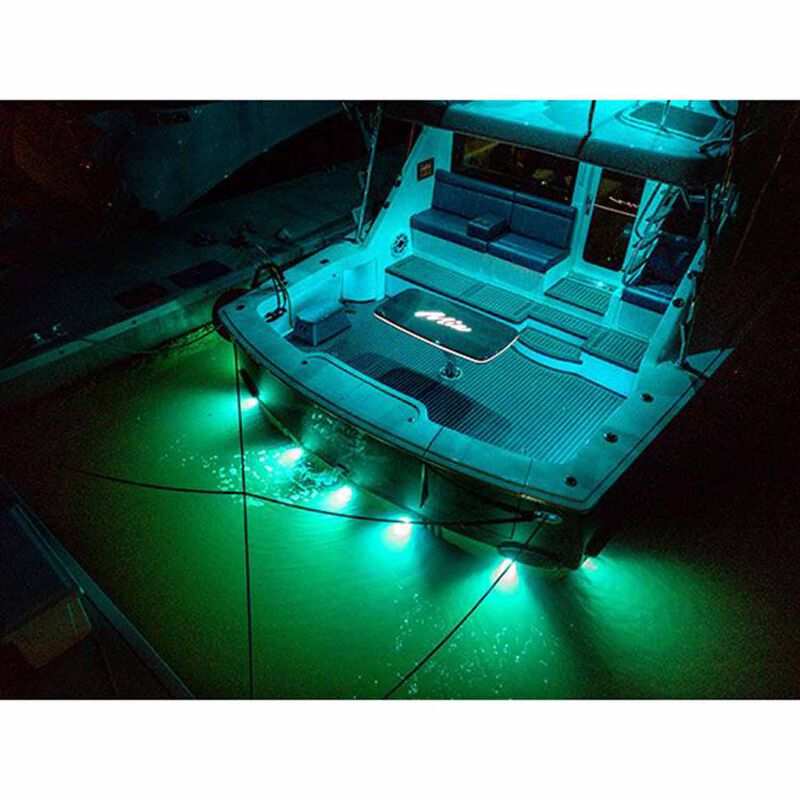 LUMITEC LIGHTING Seablaze Typhoon Through-Hull Underwater Light, 10,000 ...
