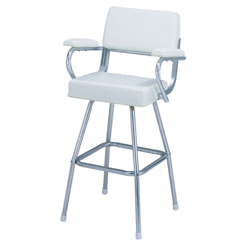 GARELICK Stainless Steel 4-Leg Pilot Chair | West Marine