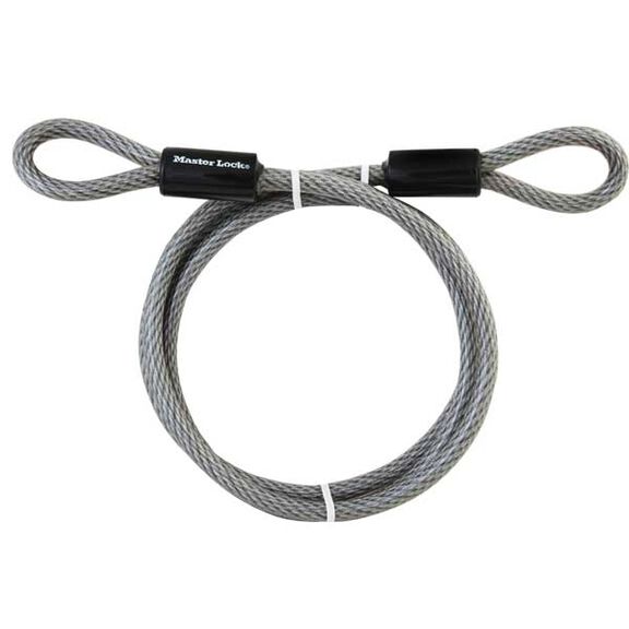 MASTER LOCK Lock Cable 3/8x6' Vinyl Coated