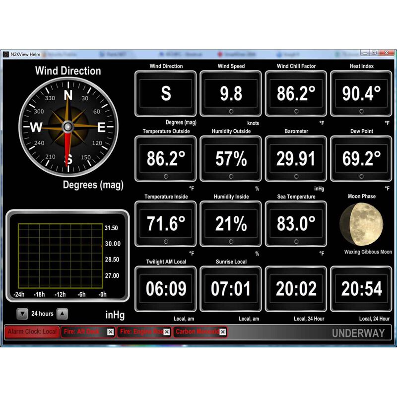 MARETRON N2KView® Vessel Monitoring and Control Software for PC | West ...