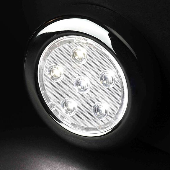 Seavolt 4″ Stainless Steel LED Light w/ Built‑in Switch