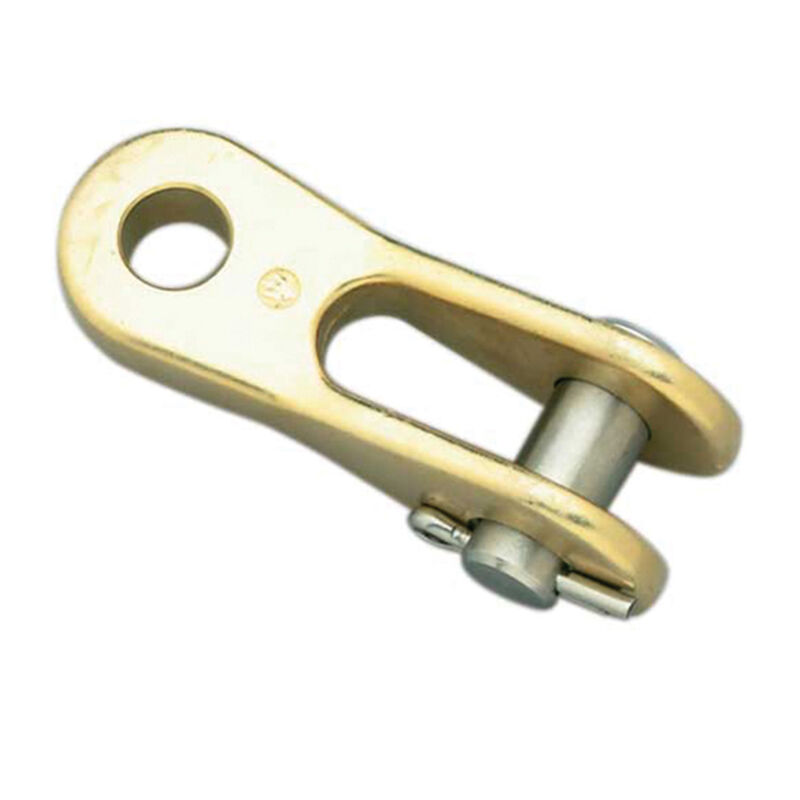ALEXANDER-ROBERTS Bronze Eye Jaw Toggle, 5/16" Pin dia., 1-3/8" Pin-to ...