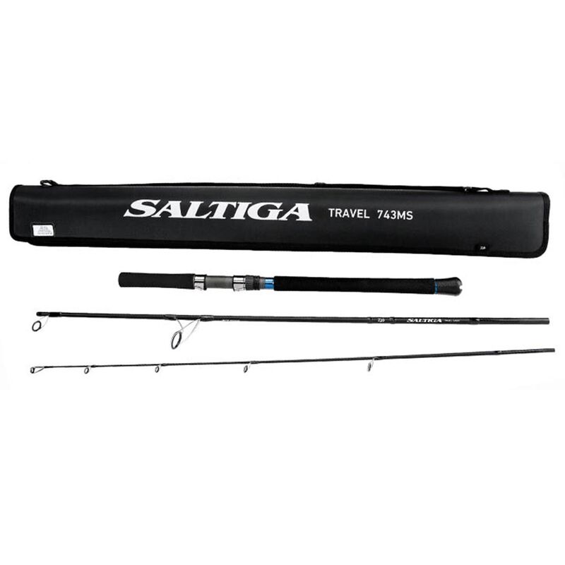DAIWA 7'4" Saltiga Saltwater Travel Spinning Rod | West Marine