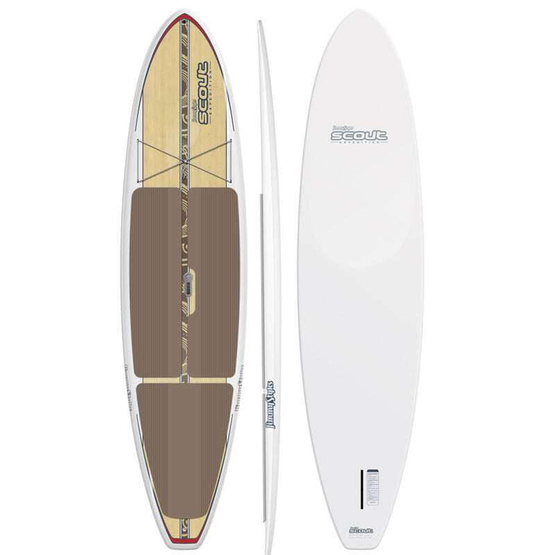 JIMMY STYKS 11'4" Scout Expedition Stand-Up Paddleboard Package, Bamboo ...