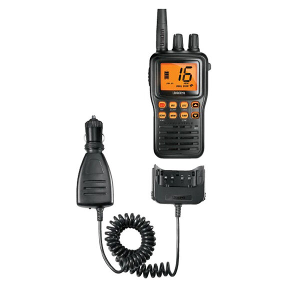 UNIDEN MHS75 5W Submersible Handheld VHF Radio