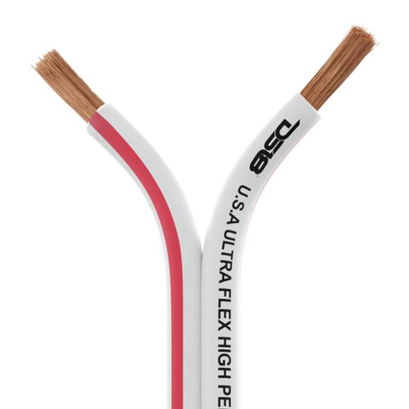 DS18 16-GA Marine Grade Tinned 100% Copper OFC Speaker Wire, 150 Feet