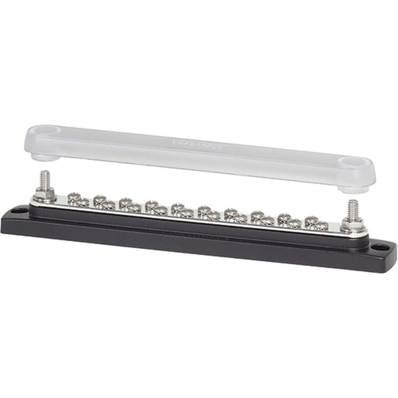 BLUE SEA SYSTEMS Common 150A BusBar—20 Gang with Cover | West Marine