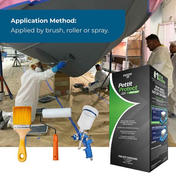 PETTIT PAINT Pettit Protect Fast Dry High Build Epoxy Primer