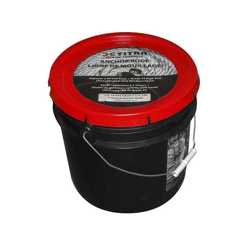 TITAN Superior Anchor Rode Package with 3-Strand Rope | West Marine
