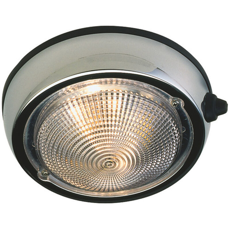 PERKO Surface-Mount Dome Light, 3" Dia. Globe, 4" Base Dia. | West Marine