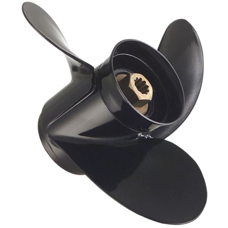 MERCURY MARINE 10 3/8" X 13" Black Max 3-Blade, RH, Aluminum Propeller ...