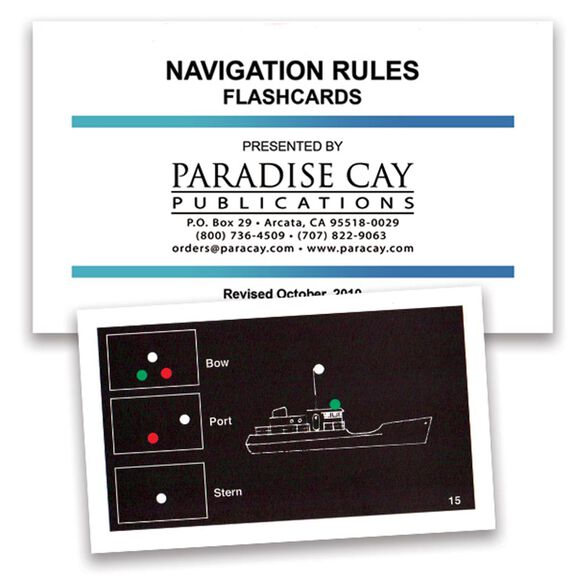 PARADISE CAY Navigation Rules Flashcards