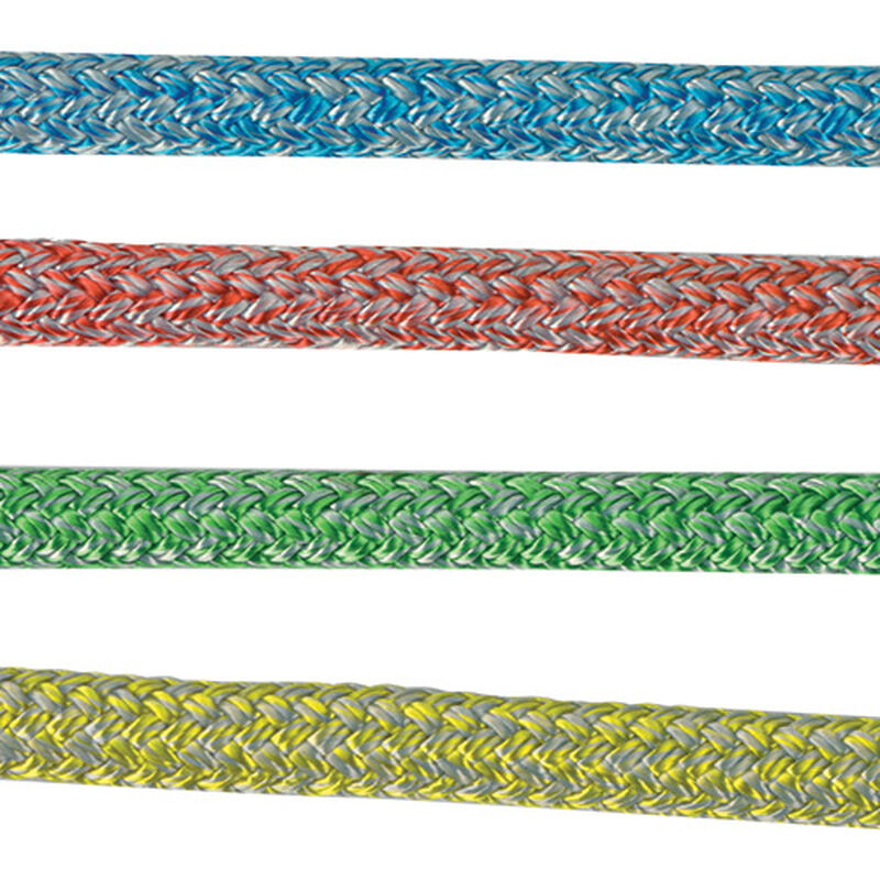 NEW ENGLAND ROPES Endura Braid Dyneema Double Braid in Euro Colors ...