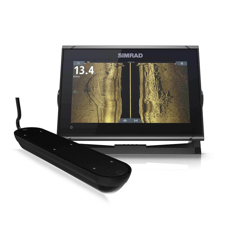 SIMRAD GO9 XSE Fishfinder/Chartplotter Combo with Active Imaging 3-in-1 ...