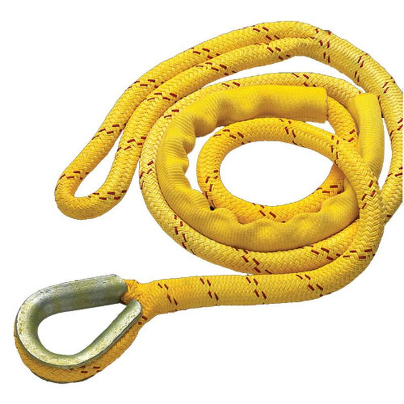 NEW ENGLAND ROPES Mooring Pendant, 1" x 20', 40,000lb. Breaking ...