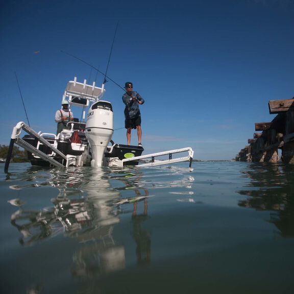 Power-Pole 10' Blade Anchor - Ultimate Shallow Water Boat Anchor