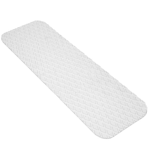 TREADMASTER Step Pad, 16-1/4" x 8", White Sand