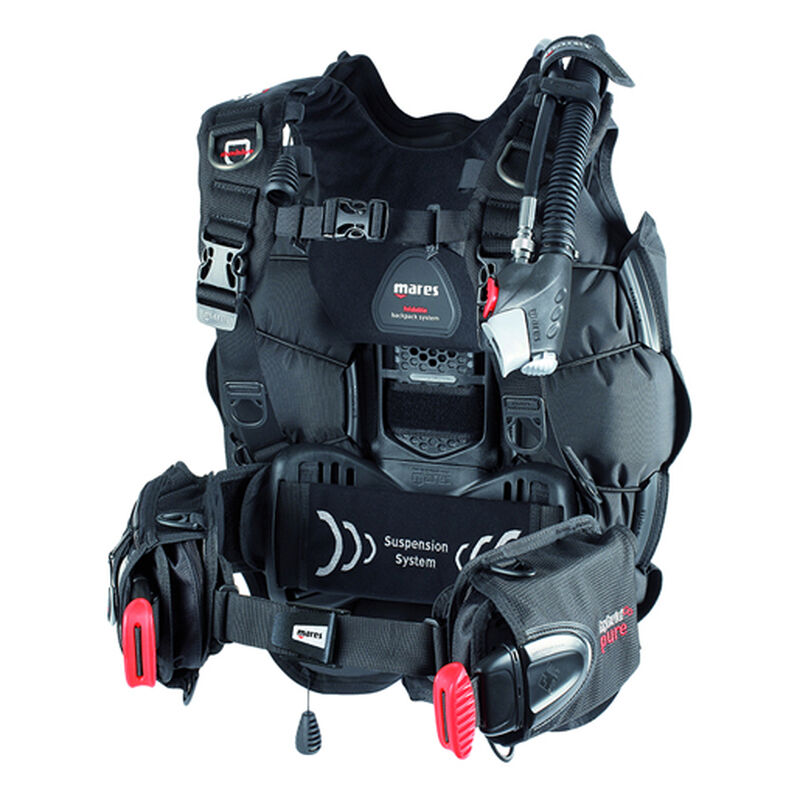 MARES Hybrid Pure Backpack BCD, Medium/Large | West Marine