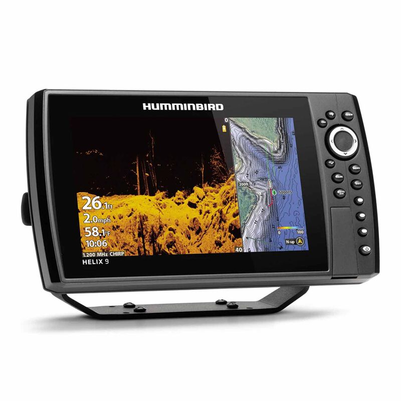 HUMMINBIRD HELIX 9 CHIRP MEGA DI+ GPS G4N Fishfinder/Chartplotter Combo ...