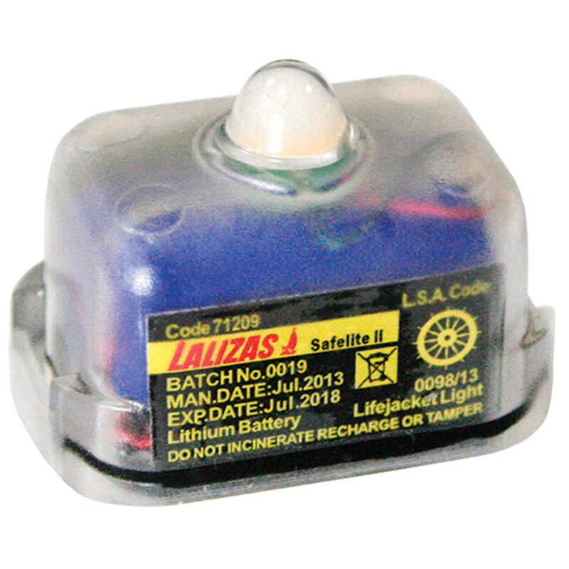 LALIZAS USA INC SOLAS Lifejacket LED Flashing Light “Safelite II ...