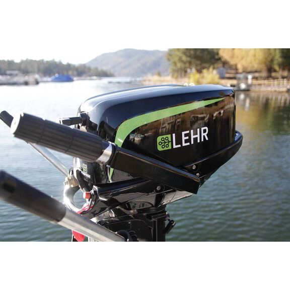 LEHR 5hp Propane Powered Outboard, Short Shaft