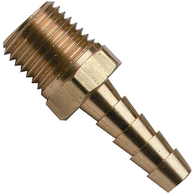 1/4" NPT Brass hose barb | West Marine