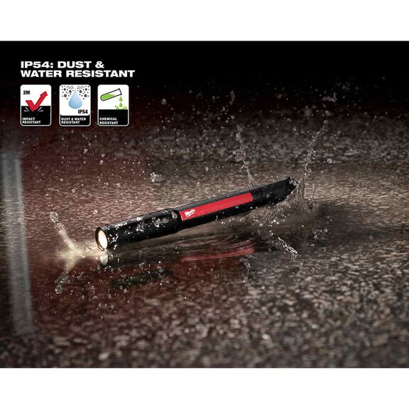 MILWAUKEE Rechargeable 250L Penlight with Laser