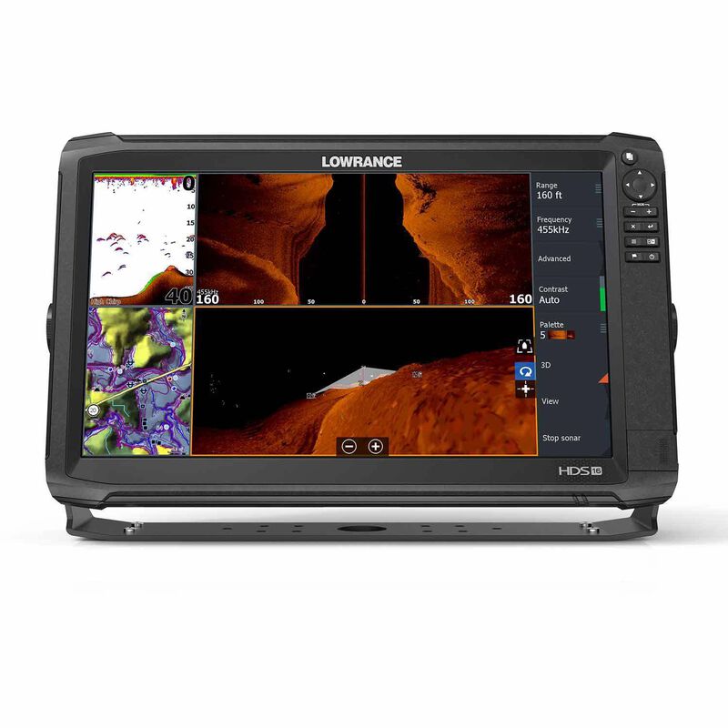 LOWRANCE HDS-16 Carbon Multifunction Display/StructureScan 3D Bundle ...