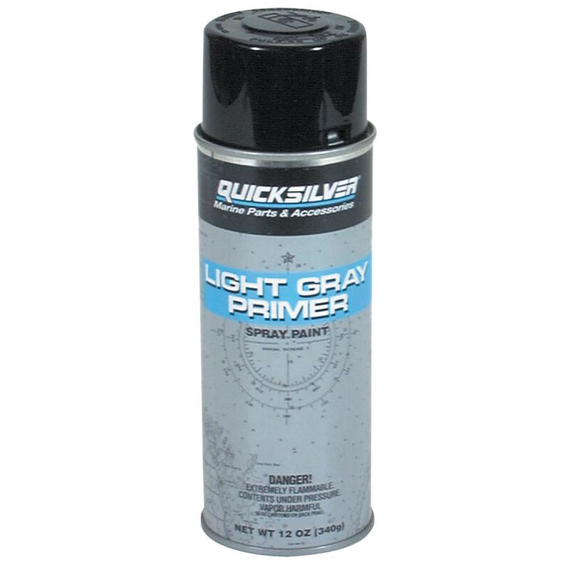 QUICKSILVER 802878Q52 Light Gray Primer Paint, Enamel Spray Paint ...