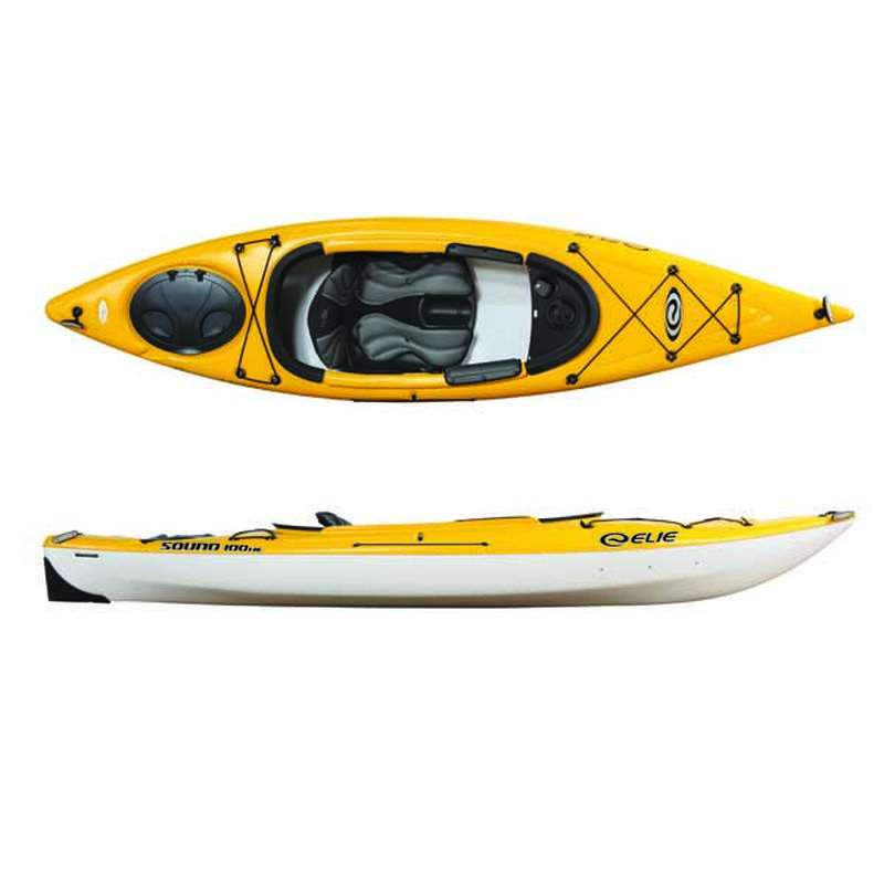 ELIE 10' Sound 100XE Sit-Inside Kayak, Yellow | West Marine