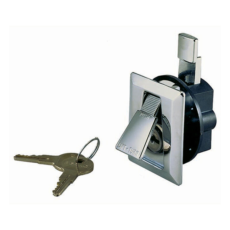 PERKO Flush Lock - Chrome | West Marine