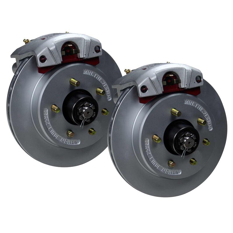 C E SMITH 12" Boat Trailer Disc Brake Kit, Slip Over 6 Lug for 5,200 lb ...