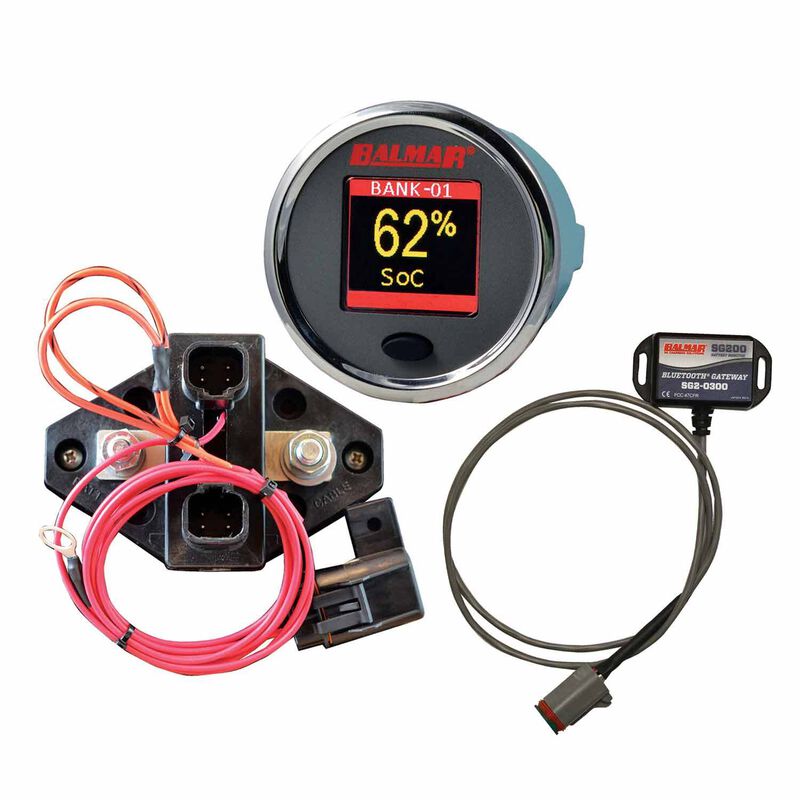 BALMAR Battery Monitor Kit, 12V-48V, with Gateway | West Marine