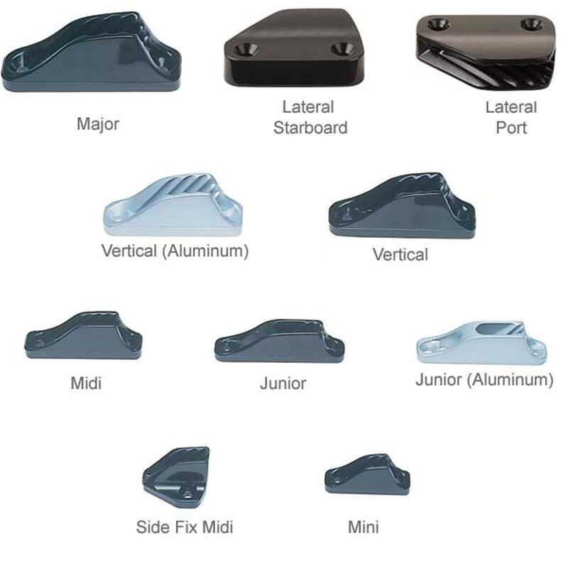 SEA-DOG Vertical Clam Cleat for 1/4"-1/2" Rope | West Marine