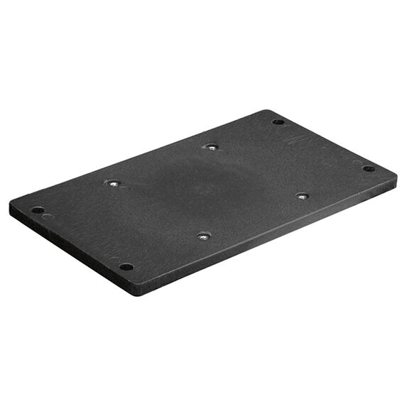 WISE SEATING Bucket Seat Mounting Plate, Black