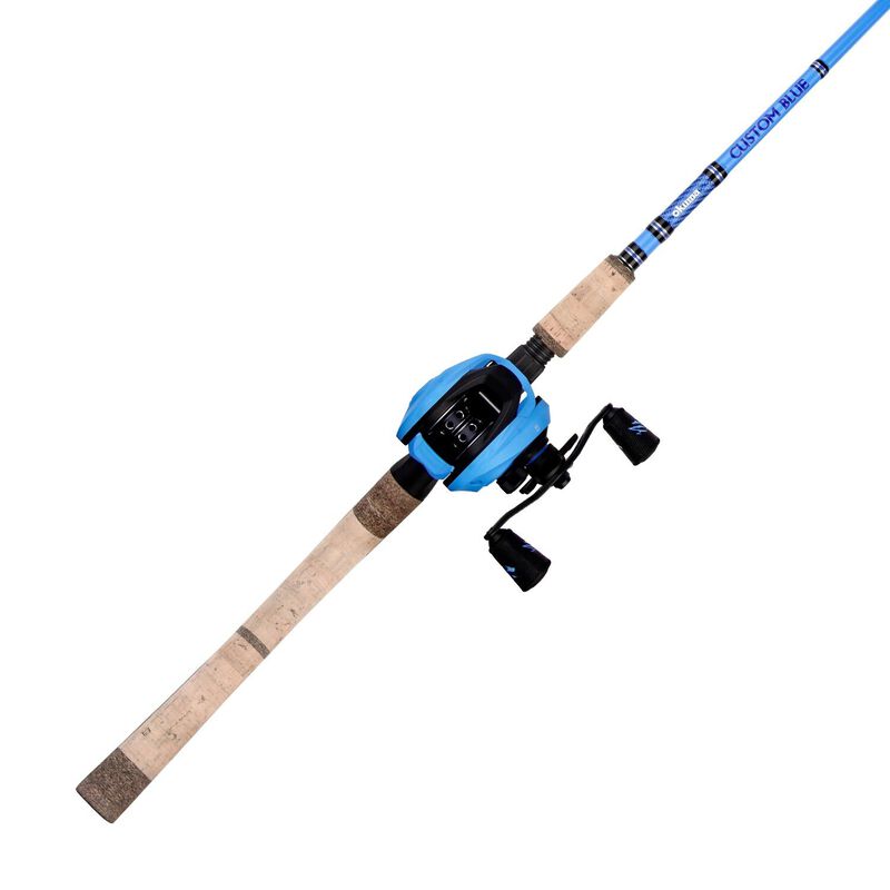 OKUMA 7' Custom Blue Baitcasting Combo, Medium Heavy Power | West Marine