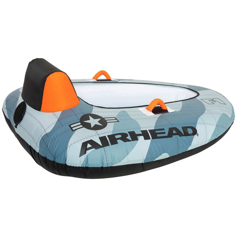 AIRHEAD F-1 Fighter Jet 1-Person Towable Tube Kit | West Marine