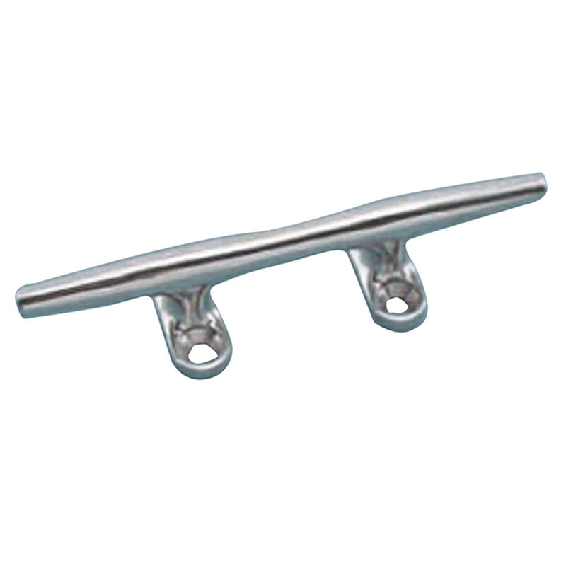 10" Stainless-Steel Open Base Yacht Cleat | West Marine