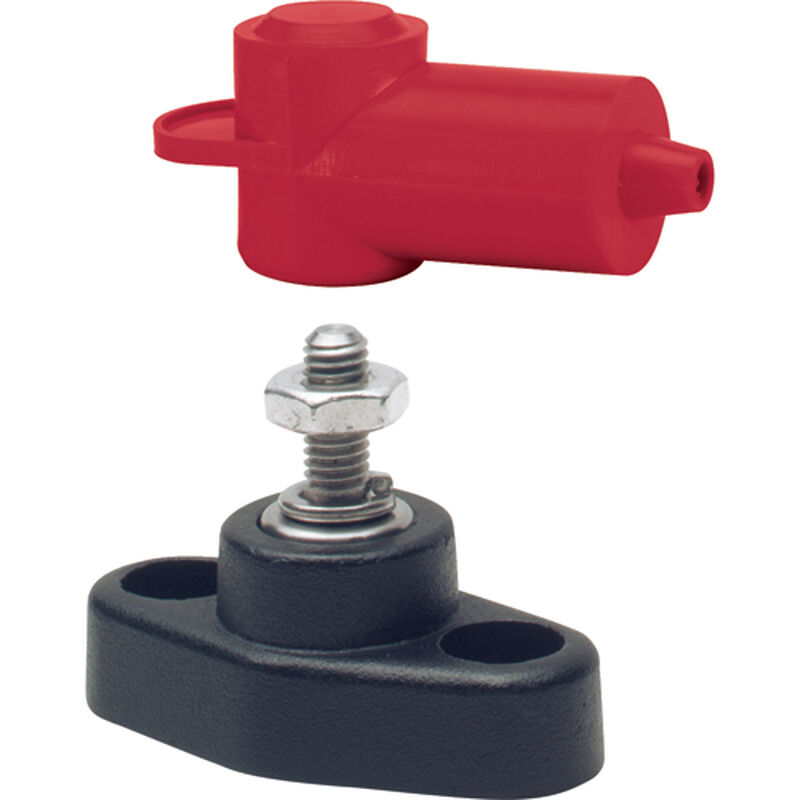 BLUE SEA SYSTEMS Single Terminal Connector, 3/8"-16 Stud Size | West Marine