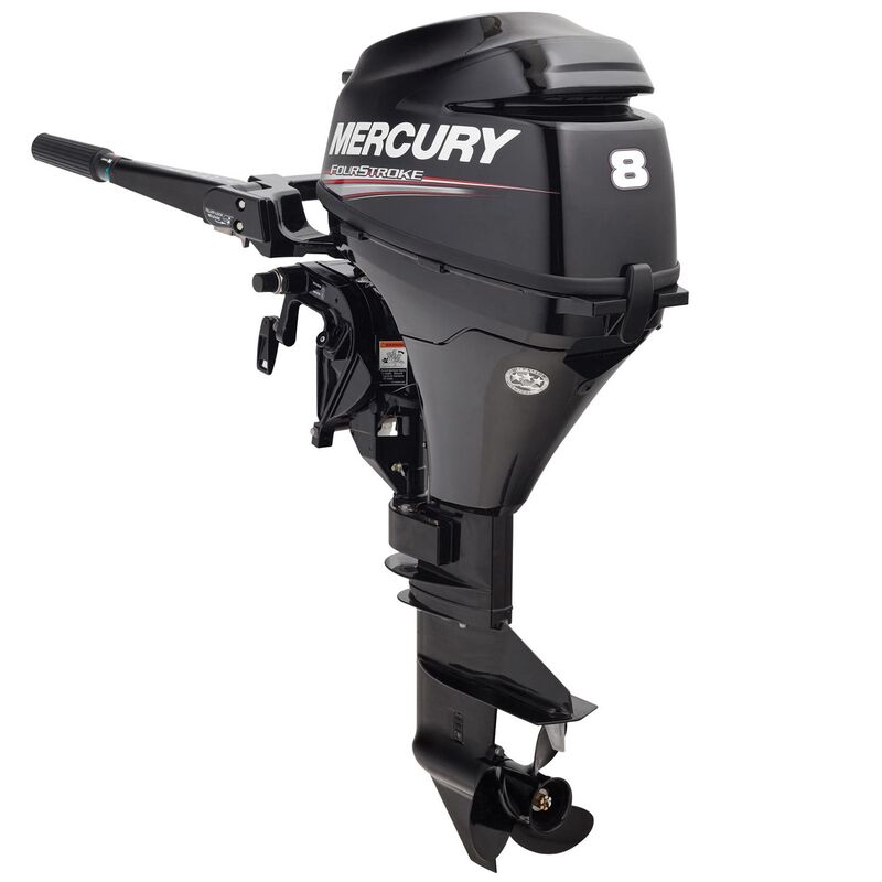 MERCURY MARINE 8hp 4-Stroke Electric Start Outboard, 15" Shaft Length ...