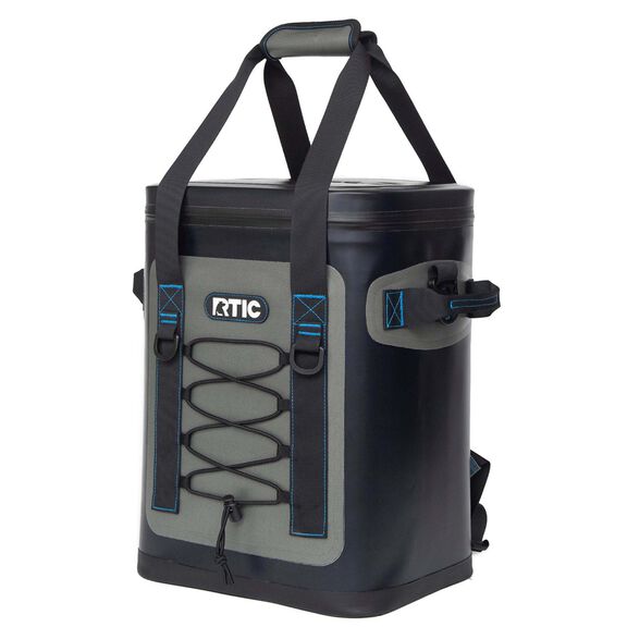 RTIC OUTDOORS RTIC 24 Can Backpack Cooler, Blue/Grey