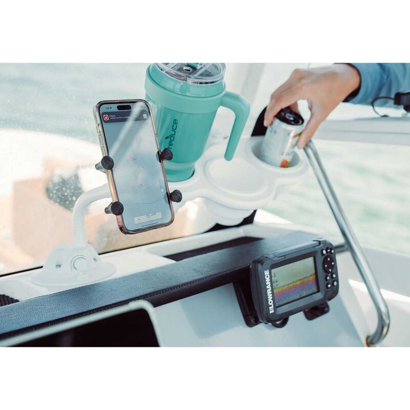 SEASUCKER Flex-X Cell Phone Mount, White | West Marine