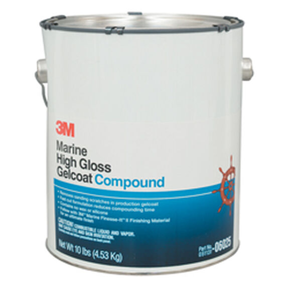 3M High Gloss Gelcoat Compound Gallon