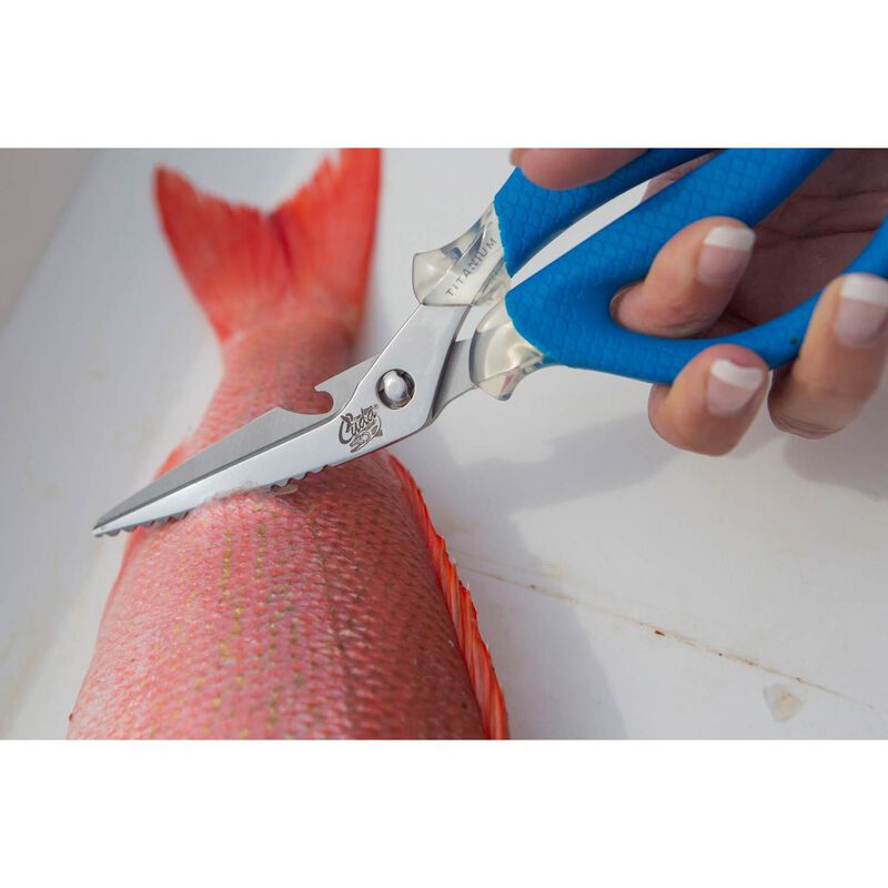 CUDA 8" Titanium Bonded Detachable Marine Shears | West Marine